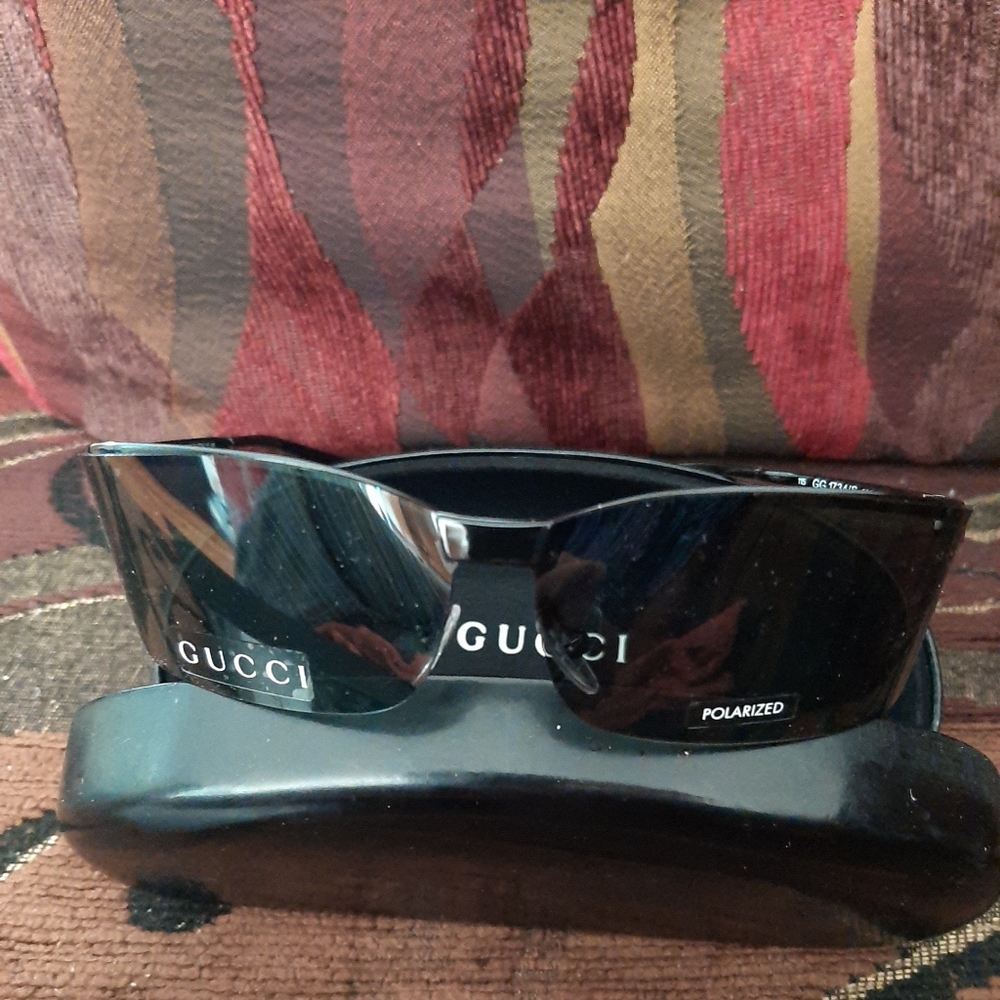 Gucci Sunglasses Visor Aviator Wrap - Gem